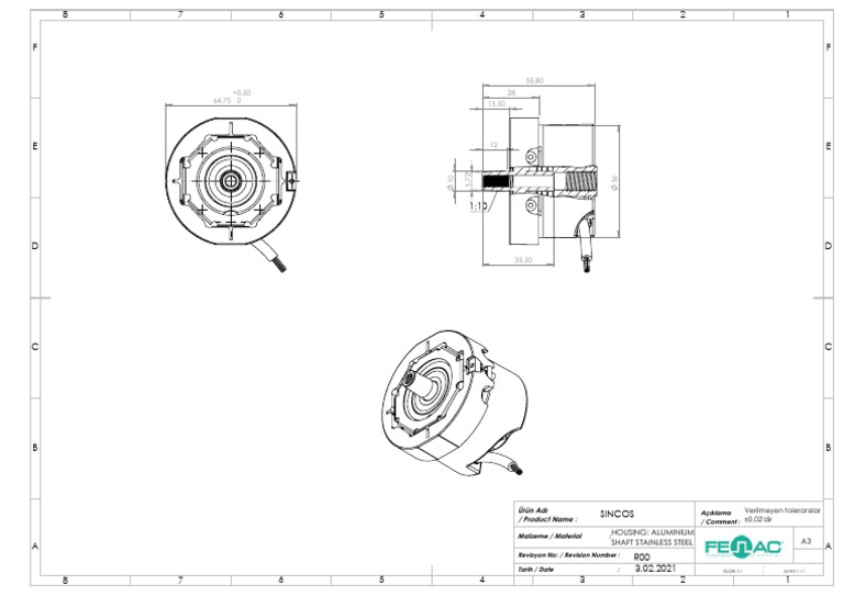 FNC sc2048 Serisi Enkoder11546 | PDF