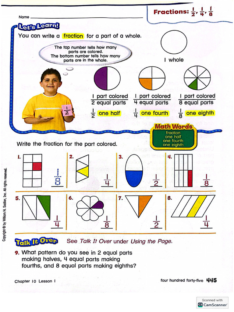 Math Book Pages Answer Key | PDF