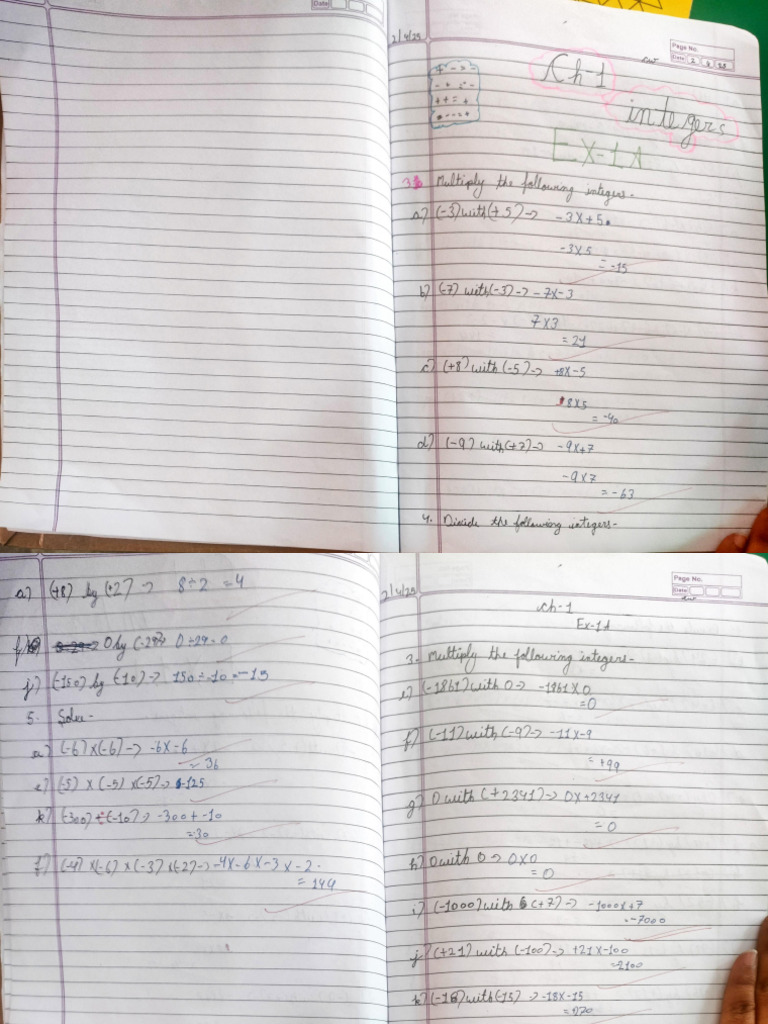 Class 7 CH 1, 2 | PDF