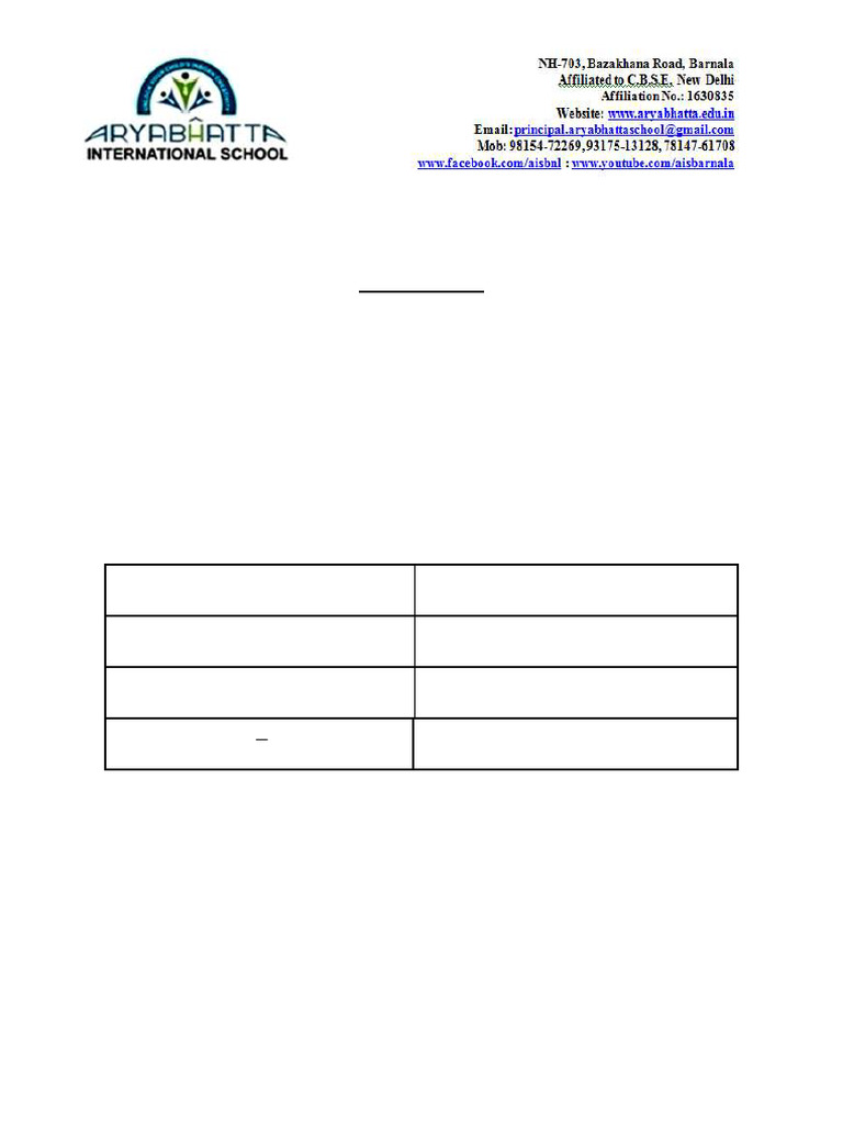 New Session Timings | PDF