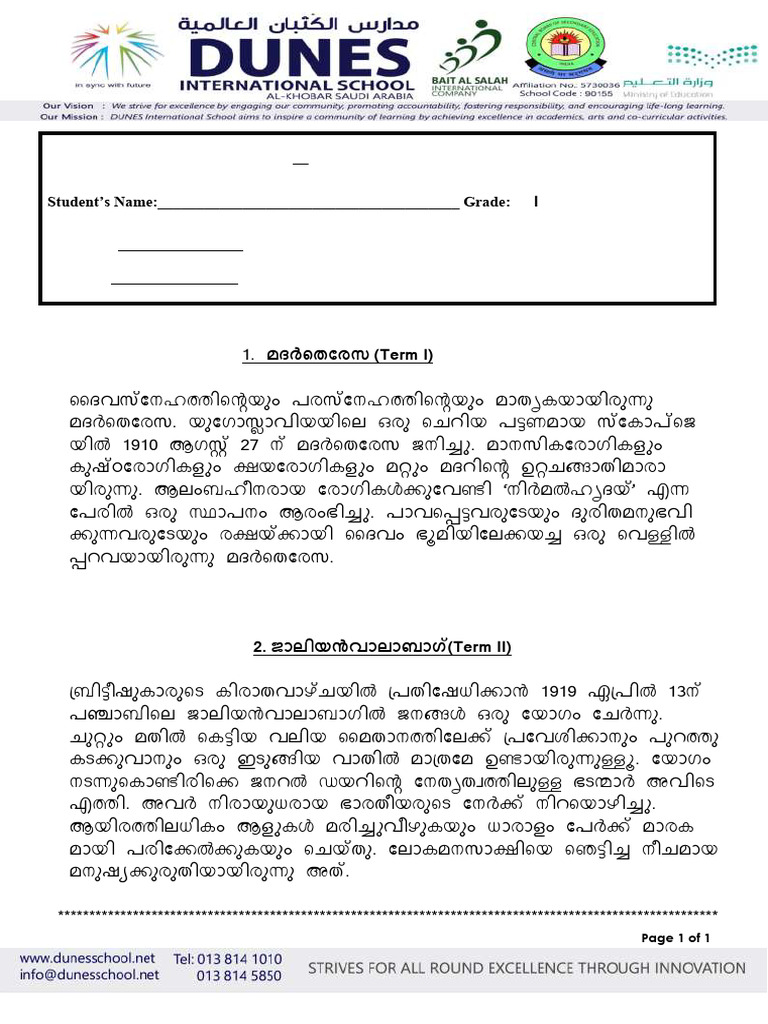 Grade 6 Paragraph Writing | PDF