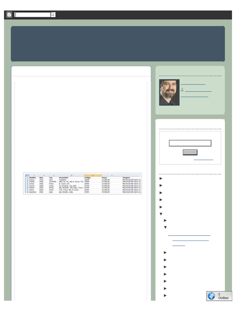 Dados Variaveis No Indesign | PDF | Microsoft Excel | Imagem