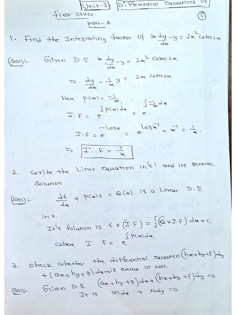 Devc Unit-1 Solutions | PDF