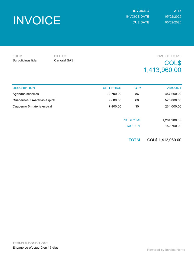 2167 Carvajal SAS | PDF