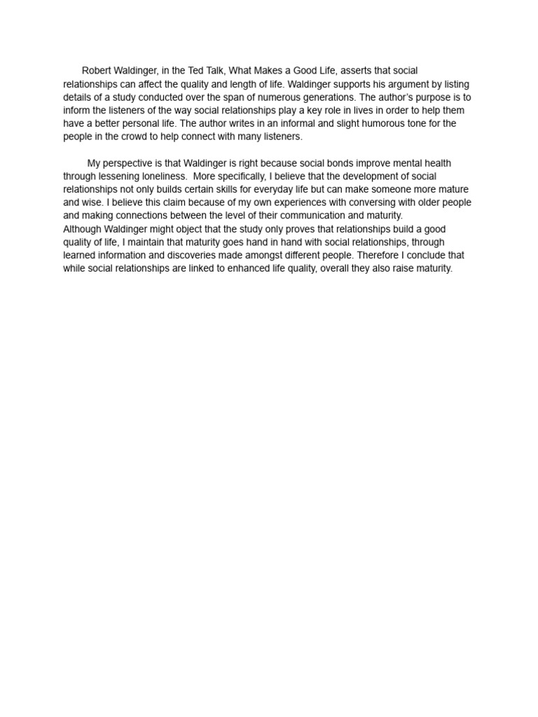 Rhetorical Précis | PDF