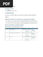 SPM Add Maths Formula List Form5 | PDF | Trigonometric Functions ...
