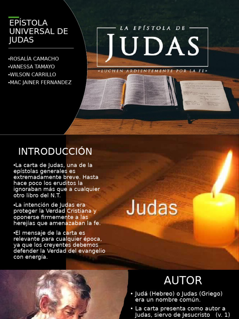 Epistola Universal de Judas | PDF | Epístola De Judas | Jesús