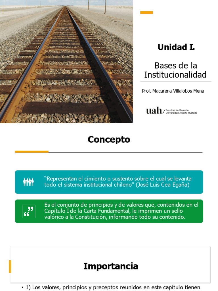 Fundamentos de la Institucionalidad Chilena | PDF | Igualitarismo ...