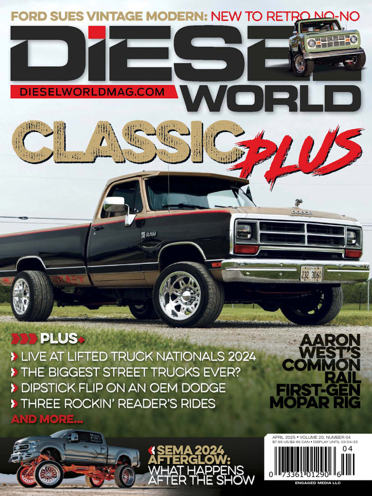Diesel World April 2025 Highlights | PDF | Truck | Ford Motor Company