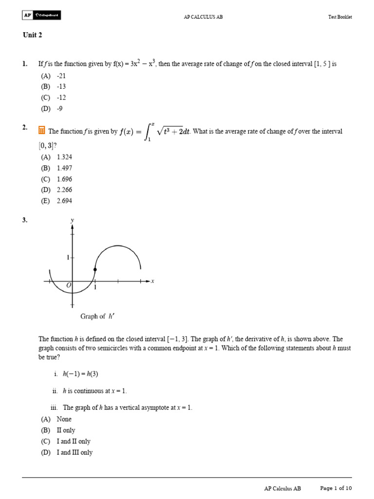 2425 Grade 12S Mathematics - TB_Unit2 | PDF | Derivative | Tangent