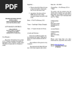 CFSL Chess Calendar 2025 | PDF | Individual Sports | Traditional Games