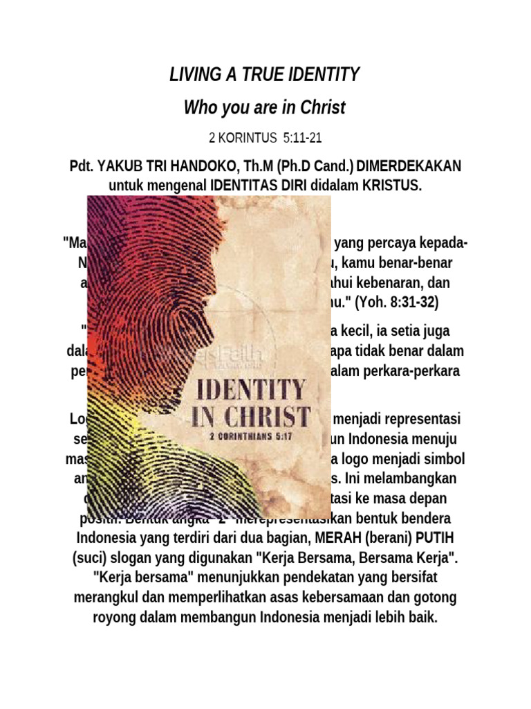 IDENTITY IN CHRIST | PDF