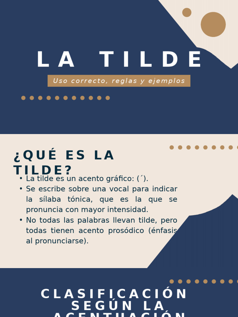 Uso y reglas de la tilde | PDF | Idiomas | Estudios de idiomas extranjeros