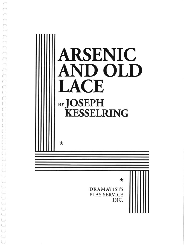Arsenic and Old Lace Script | PDF | Copyright | License