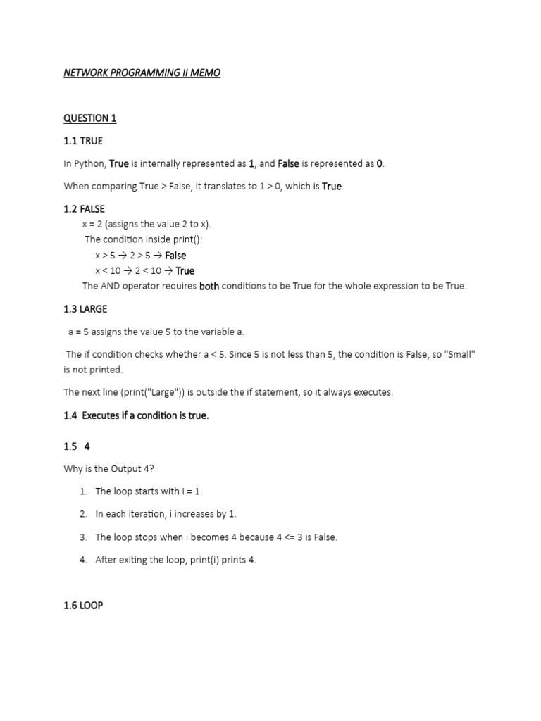Network Programming II Memo | PDF | Computing | Software Engineering