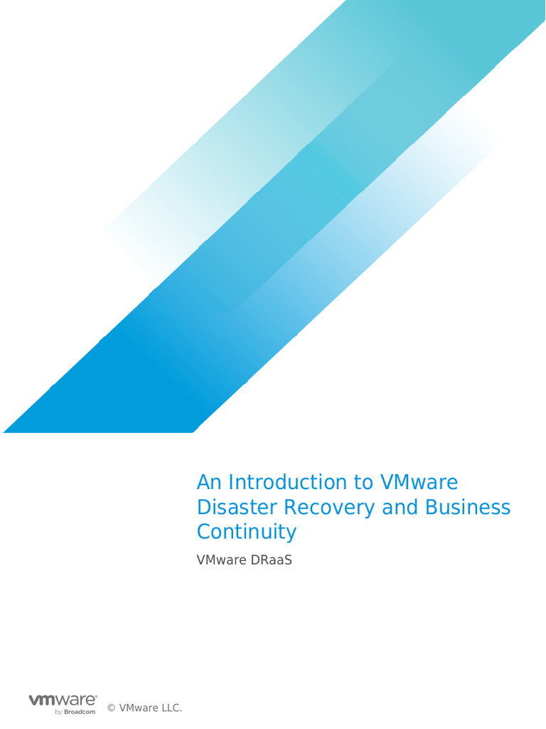 An Introduction To Vmware Disaster Recovery and Business Continuity | PDF | Virtual Machine ...