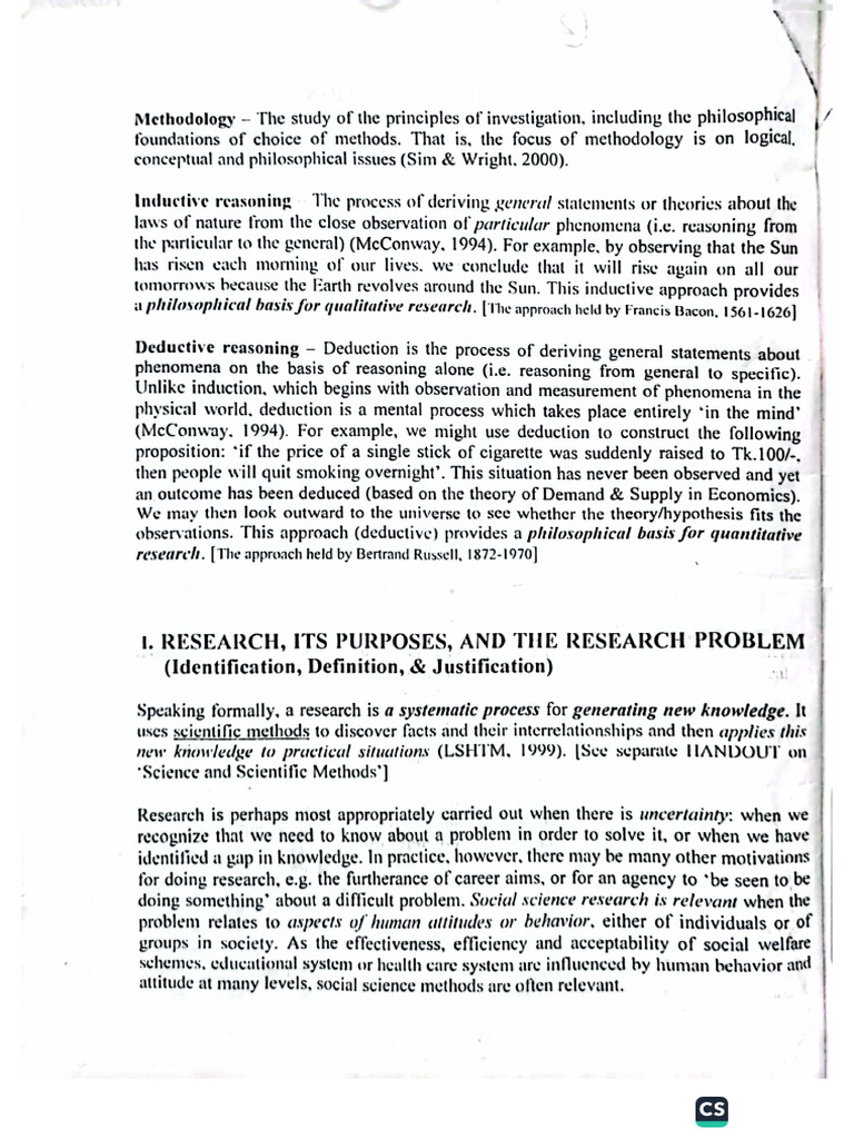 research handout | PDF