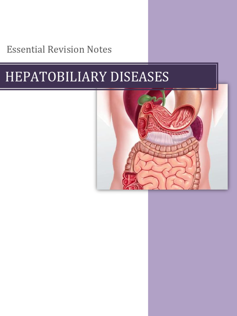 Hepatobiliary Anatomy & Diseases | PDF | Liver | Pancreas