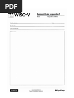 Wisc V Cuadernillo Claves y Busqueda de Simbolos | PDF