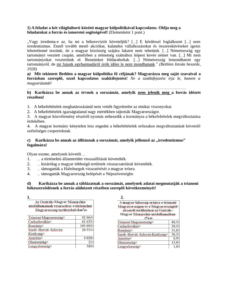 Horthy Korszak | PDF