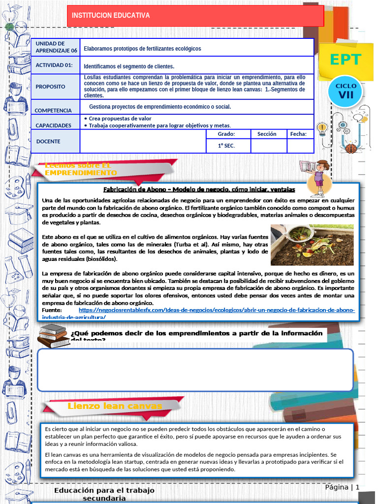 3° Ept-Ficha-Actv-01-Unidad-06 | PDF
