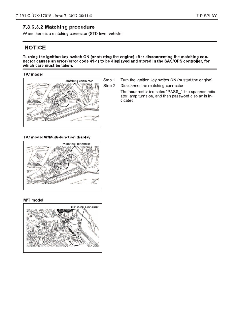 TOYOTA 8 MATCHING Lever Reset Ed-1 Error Code | PDF