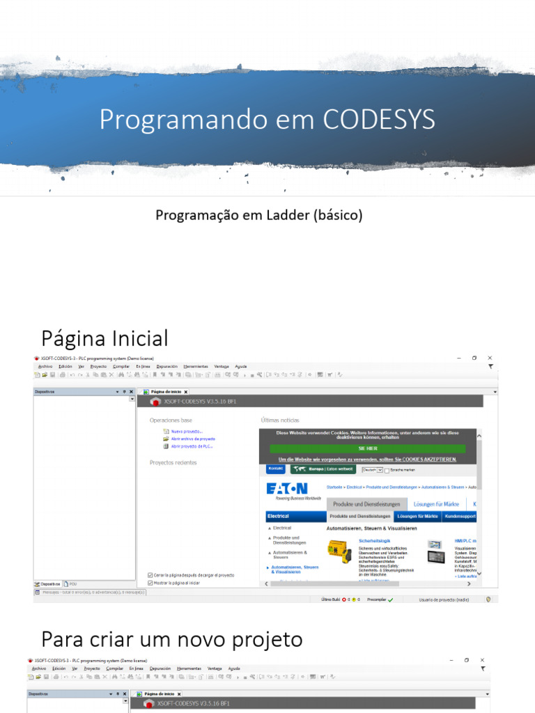 Programação em Ladder Basico | PDF | Função (Matemática) | Informática
