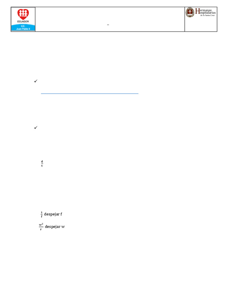 Trabajo Asincronico 1C Física | PDF