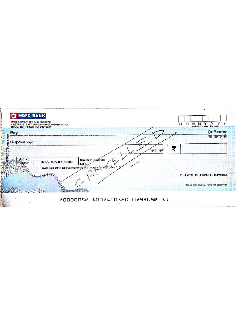 5797486c7ed15c0c5c25d09c Cheque | PDF