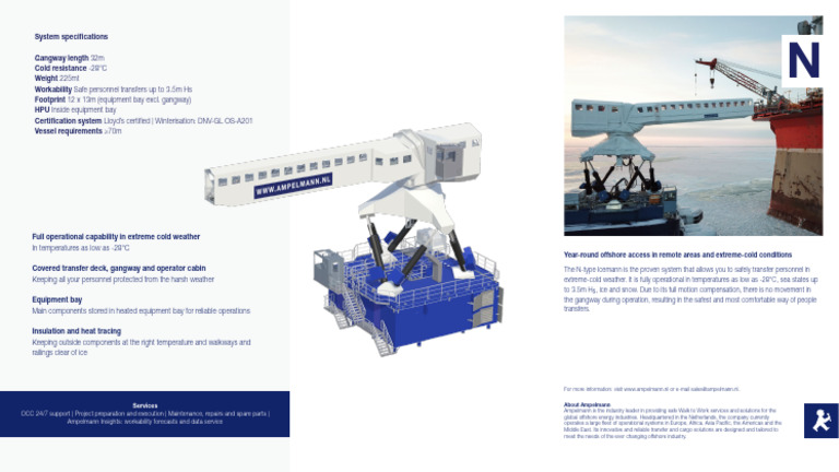 Ampelmann Type-N Digital Flyer | PDF | Heat Transfer | Applied And ...