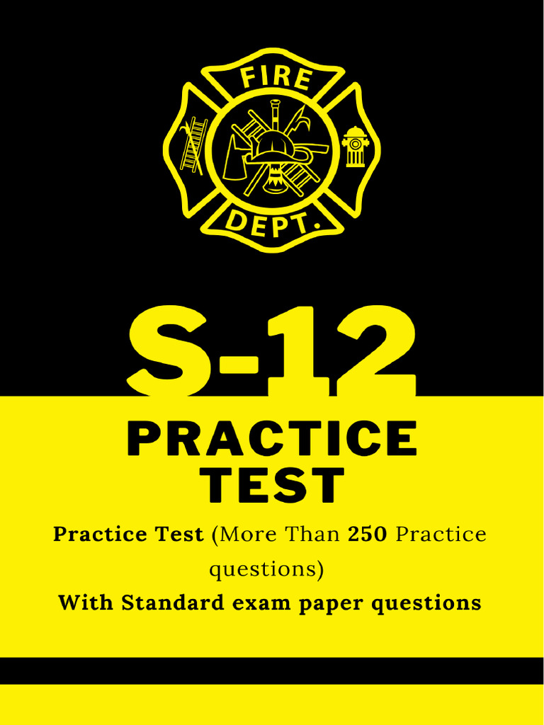 S-12 Sprinkler Systems Practice Test | PDF | Fire Sprinkler System | Pump
