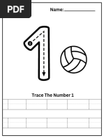 Number Worksheet 1 10 TAGALOG | PDF