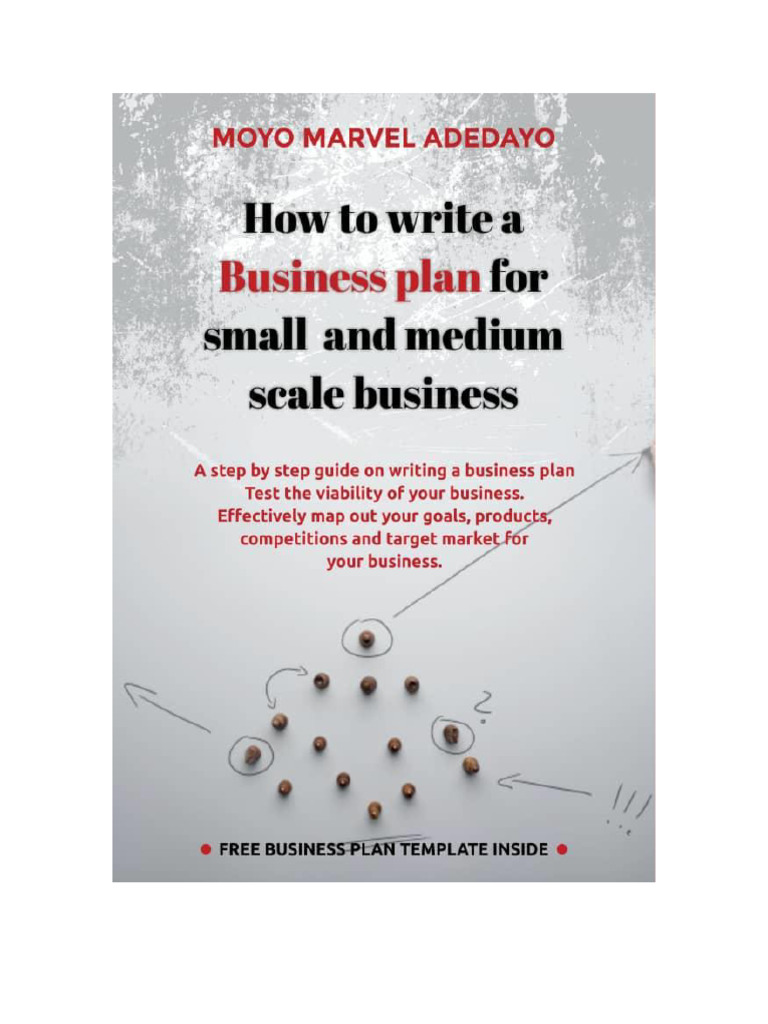 How To Write A Business Plan For Your Small and Medium Scale Business ...