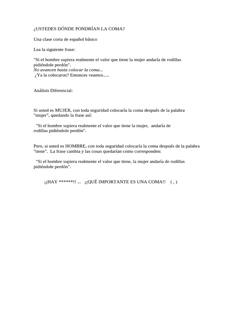 La Coma | PDF