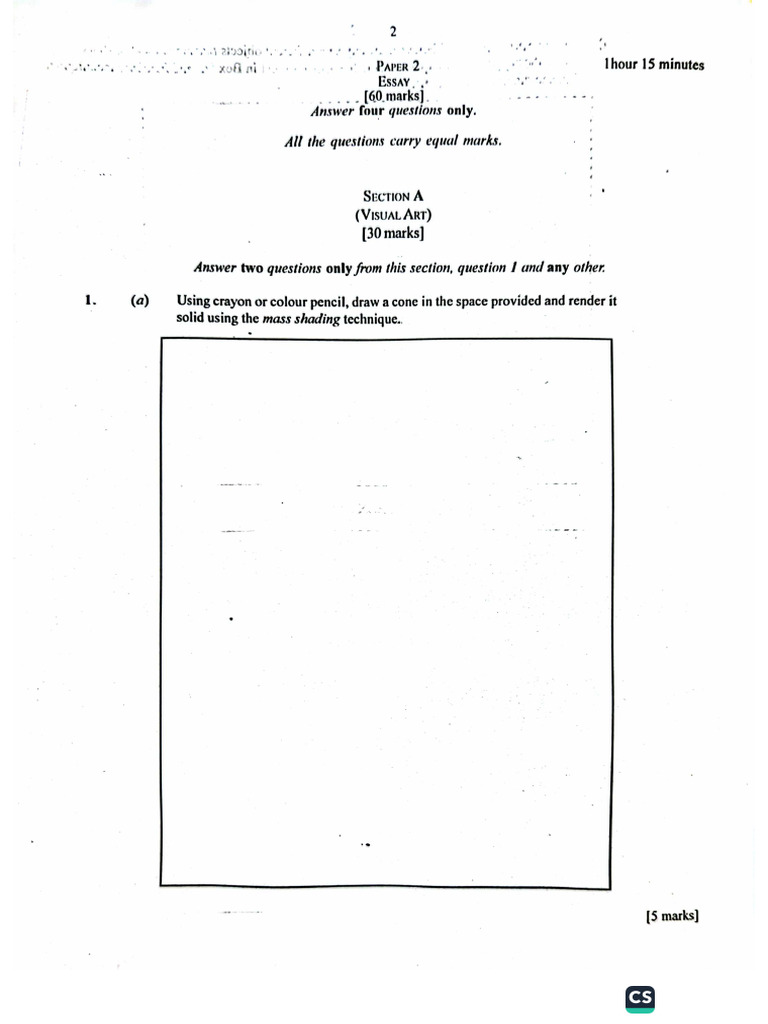 Creative Arts 2 and 1 | PDF