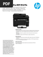 HP Color Laser MFP 178nw Full Spec | PDF | Image Scanner | Wi Fi