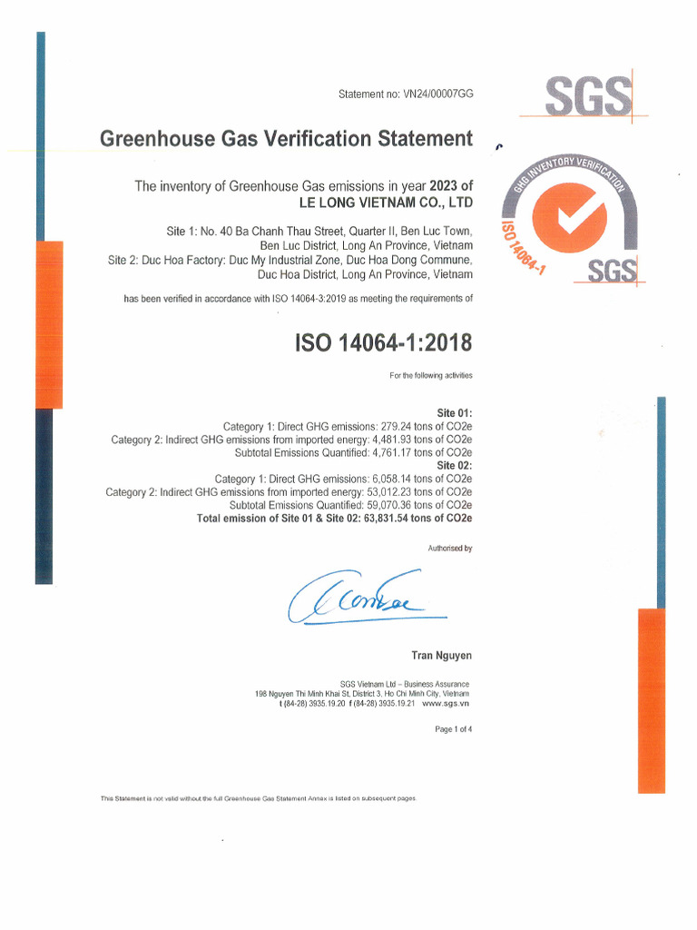 Iso 14064-1 2018 | PDF