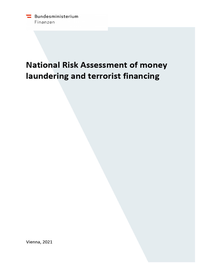 National Risk Assessment 2021 | PDF | Fraud | Crimes