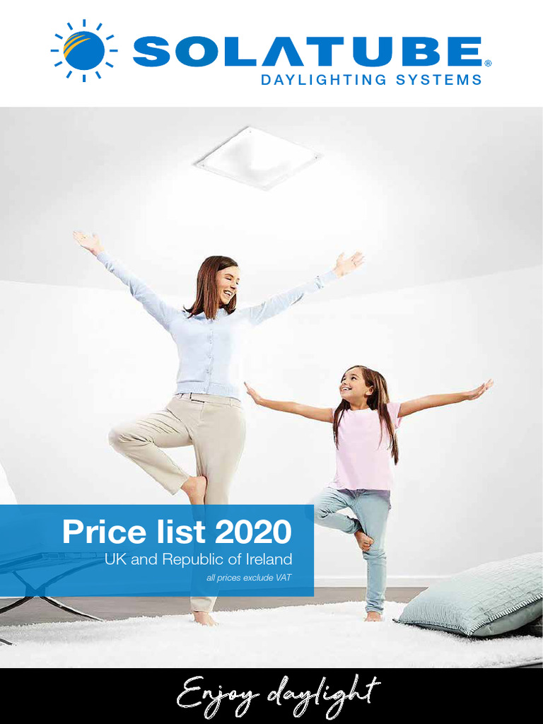 Solatube Pricing and Flashing Options | PDF | Roof | Architectural Design