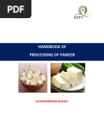 Process Flow of Paneer | PDF | Milk | Dairy Products