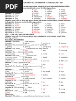 C1 Advanced 4, Test 4 Answer Key, Reading and Use of English | PDF ...