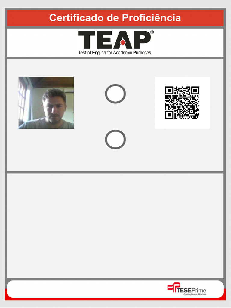 Desempenho no Exame TEAP B2 | PDF