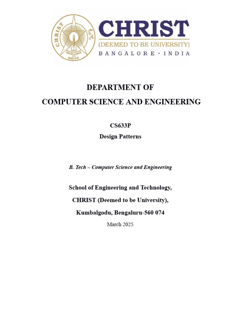 CSE Report Format | PDF | Databases | User Interface