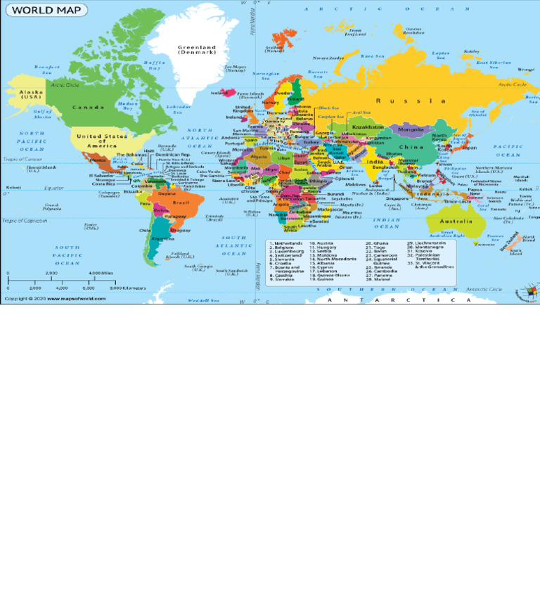 World Map | PDF