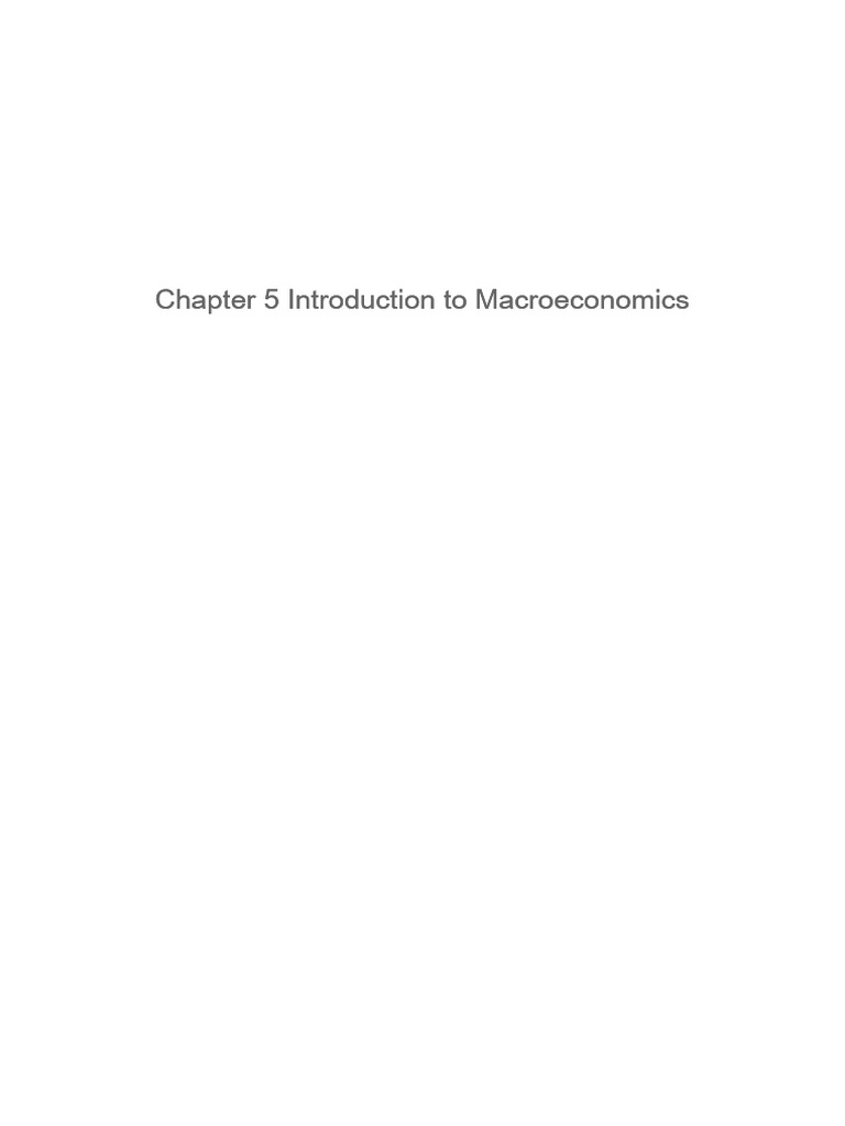 CH 5 | PDF | Macroeconomics | Fiscal Policy