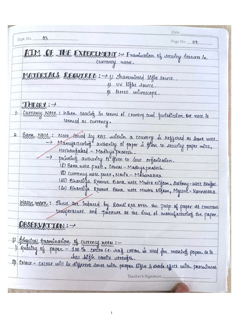Currency Notes | PDF