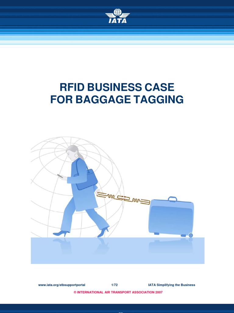 Rfid For Baggage Business Case 21 | PDF | Radio Frequency ...