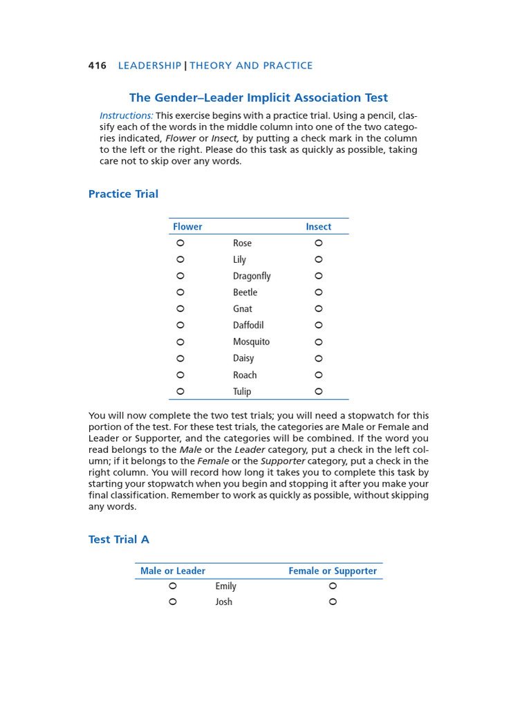 Ch 15 Questionnaire | PDF | Psychological Concepts | Cognition