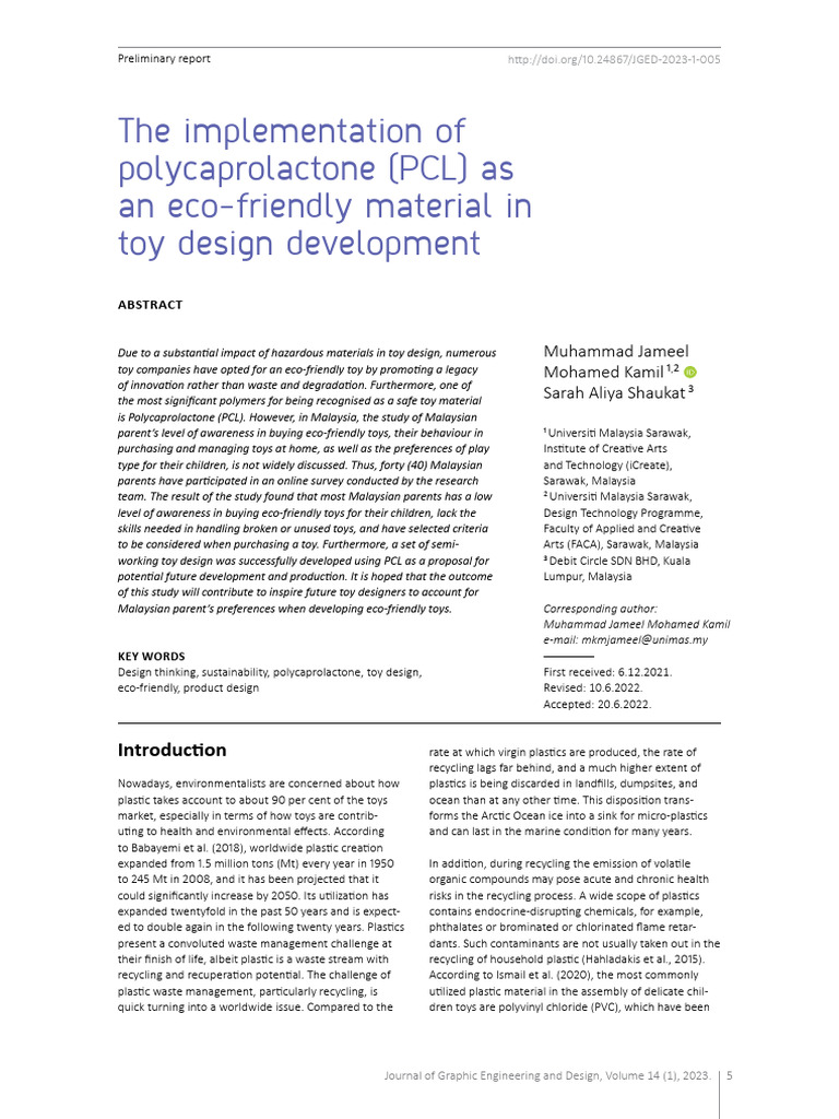 Polycaprolactone (PCL) Bharath | PDF | Plastic | Polymers