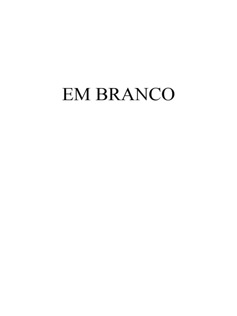 Em Branco | PDF